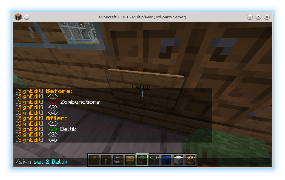 Sign editing plugin compatibility · Issue #18 · rutgerkok/BlockLocker · GitHub