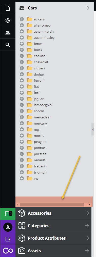 Custom View - Horizontal Scrollbar is always displayed · Issue #5316 · pimcore/pimcore · GitHub