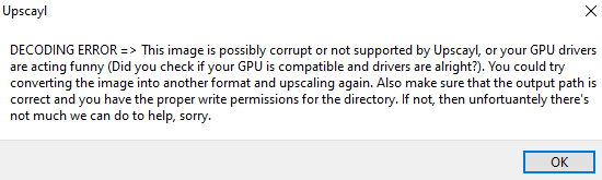 Not working · Issue #401 · upscayl/upscayl · GitHub