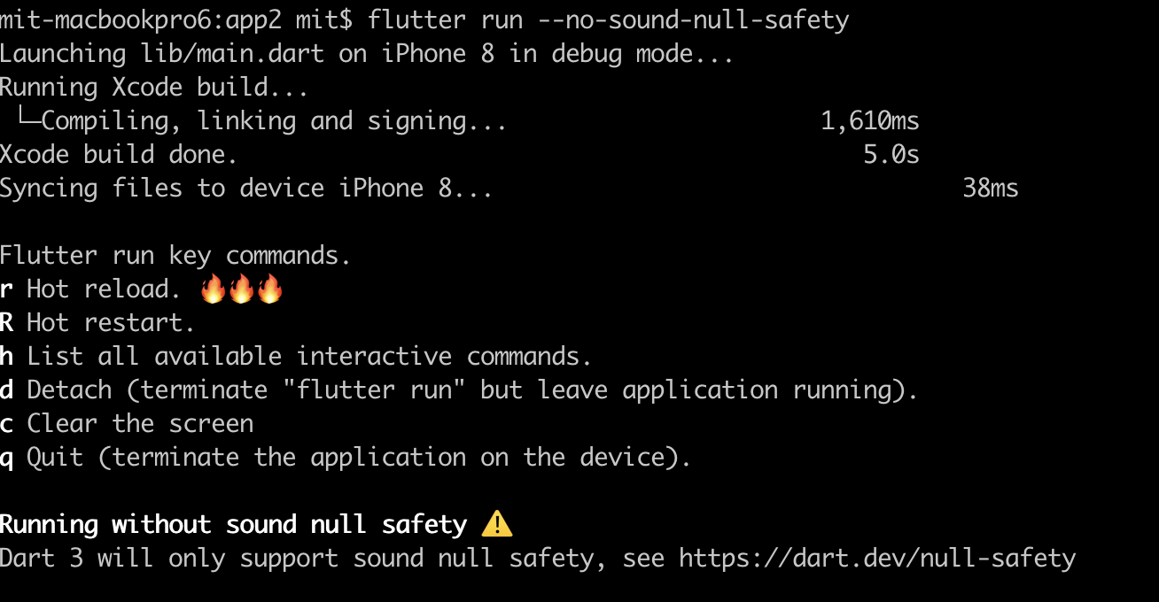 Flutter Tool Warn About Dart 3 Only Allowing Sound Null Safety · Issue 