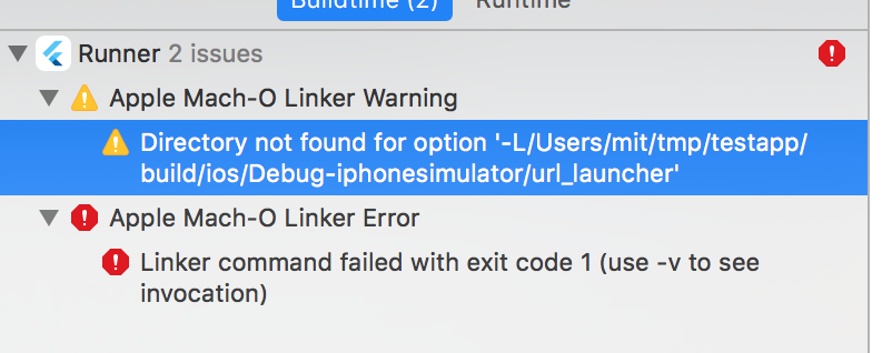 Better handle case where a developer opens `Runner.xcodeproj` instead of `Runner.xcworkspace ...