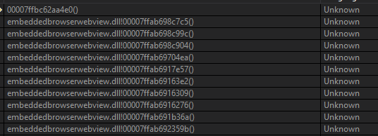 Symbols for embeddedbrowserwebview.dll · Issue #15 · MicrosoftEdge/WebView2Feedback · GitHub