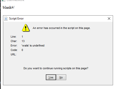 Caught Unhandled Error · Issue #309 · wailsapp/wails · GitHub