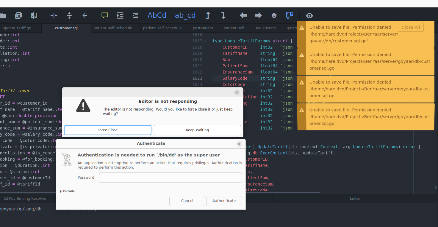 Db Sql Go Files Unintentional Edit · Issue 708 · Pulsar Edit Pulsar · Github