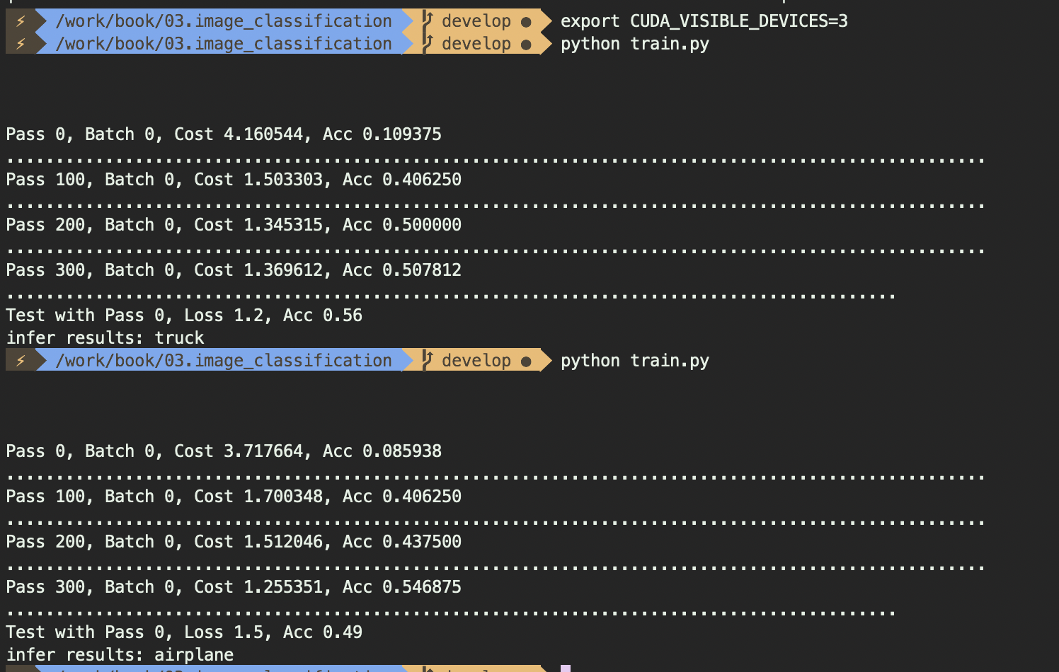 book/03.image_classification/ GPU第一次正常第二次运行报错 · Issue #661 ...