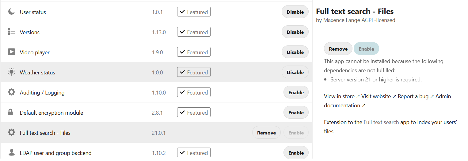 Fulltextsearch - Exception when deleting or renaming a file in nextcloud · Issue #602 ...