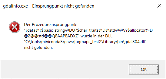 ImportError: DLL load failed while importing _env (Windows) · Issue #213 · conda-forge/fiona ...