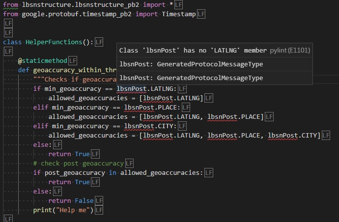 Line Endings CRLF in Windows: confuses VS PyLint - but works with LF · Issue #3807 · microsoft ...