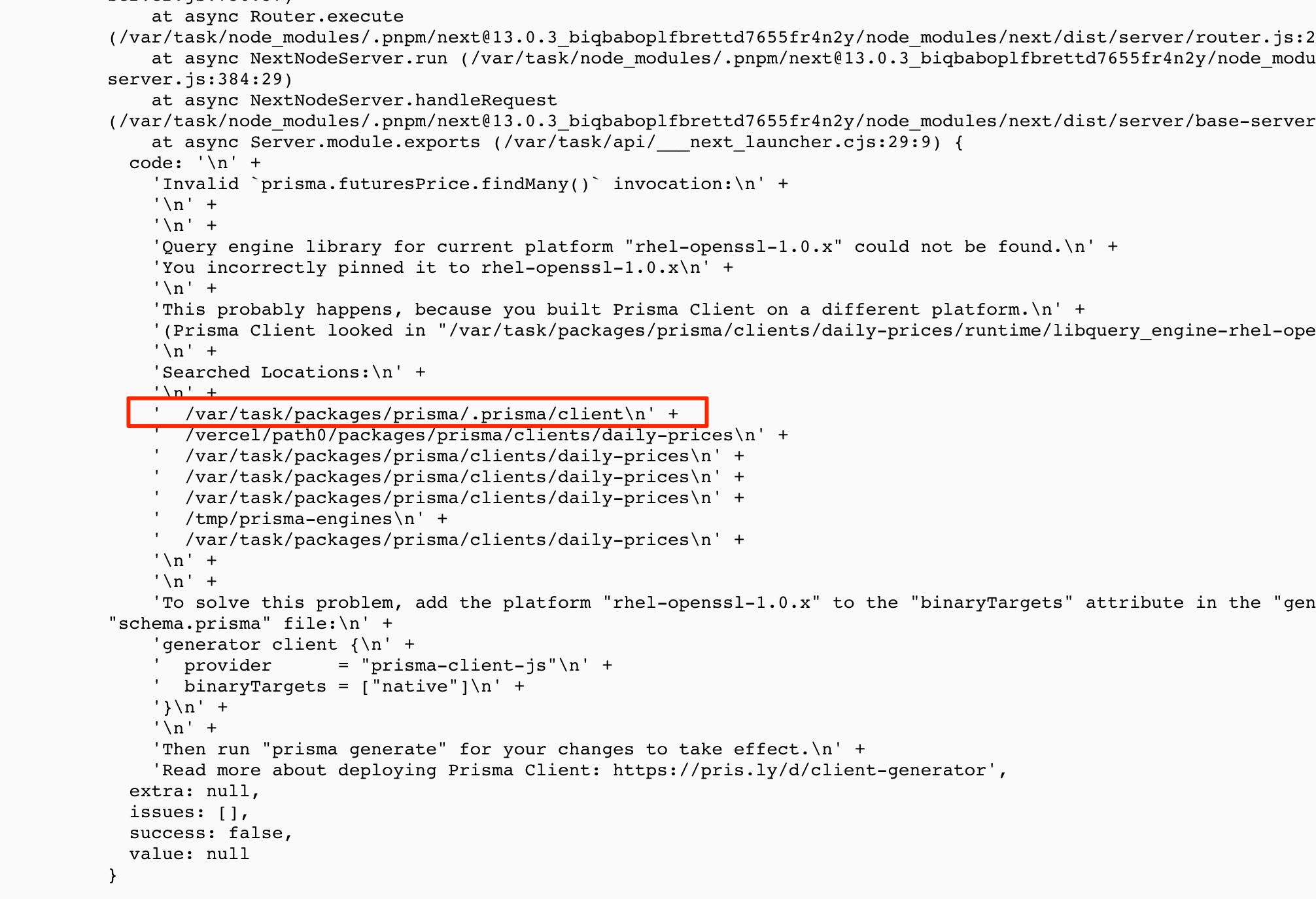 Using multiple prisma schemas/runtimes exceeds lambda size limit · prisma prisma · Discussion ...