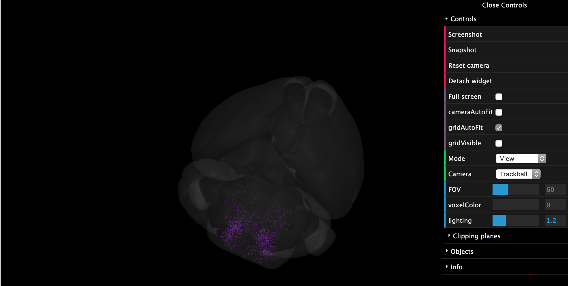 Rendering style · Issue #90 · brainglobe/brainrender · GitHub