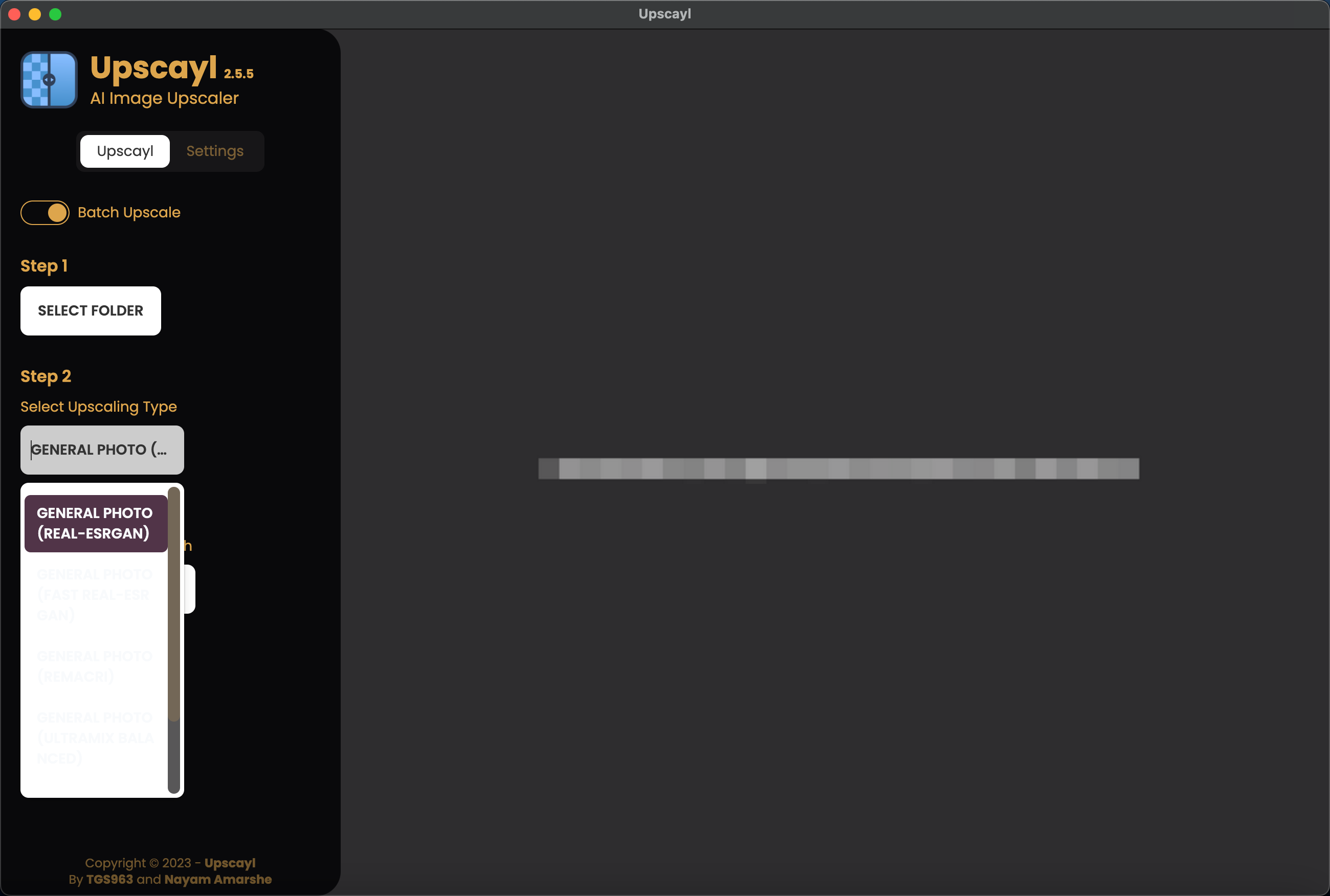 dropdown menu color issue in theme LUXURY:same as the font color · Issue #367 · upscayl/upscayl ...