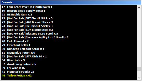 tRo amounts of items not update · Issue #3153 · OpenKore/openkore · GitHub