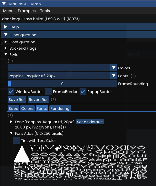 Custom Font is loading as white rectangle · Issue #6632 · ocornut/imgui · GitHub