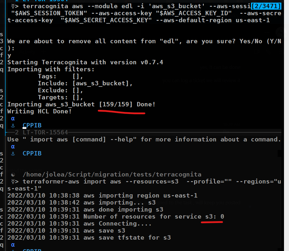 no resources found · Issue #1251 · GoogleCloudPlatform/terraformer · GitHub