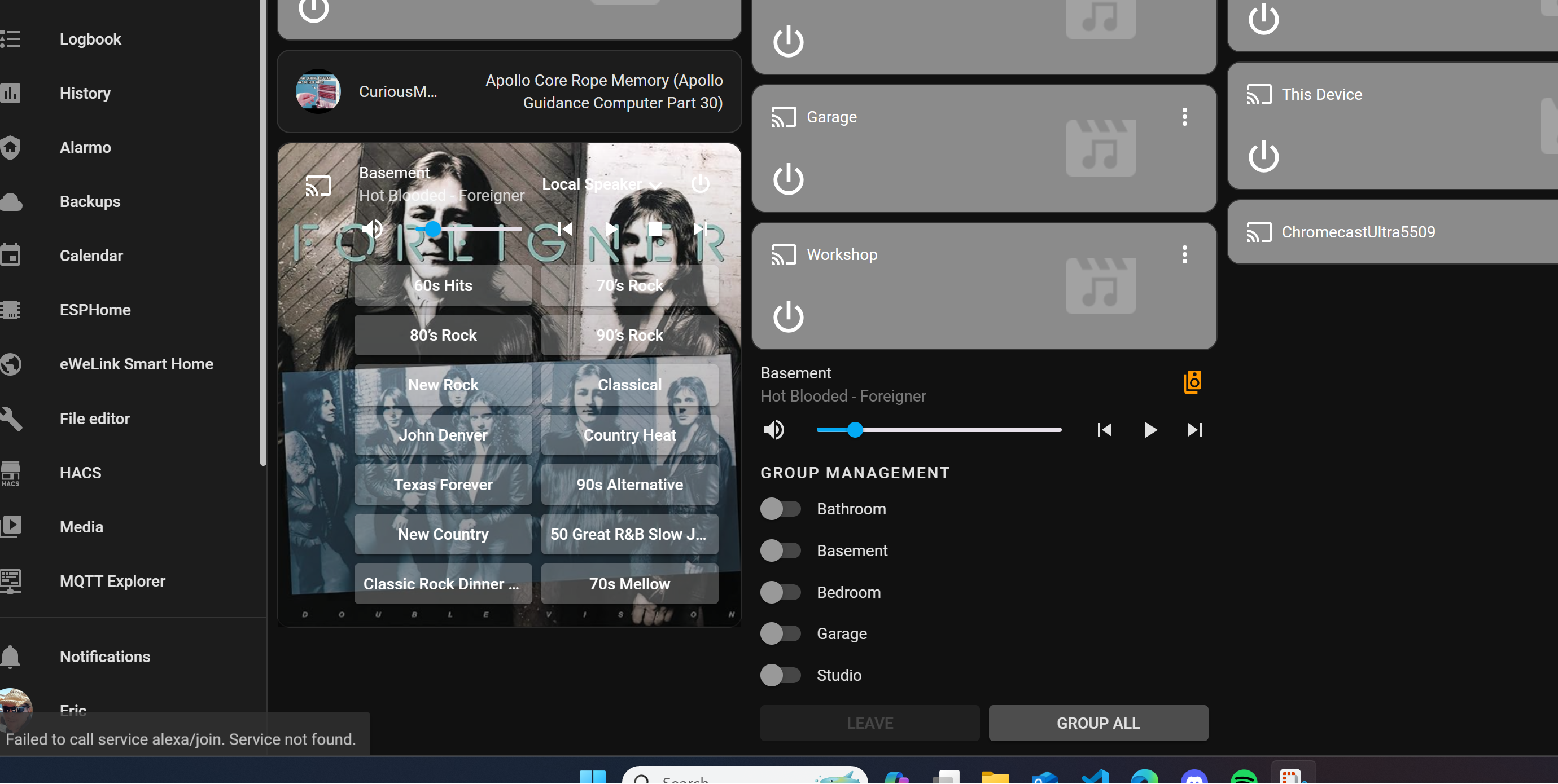 Failed to call service Alexa/Join · Issue #787 · kalkih/mini-media-player · GitHub