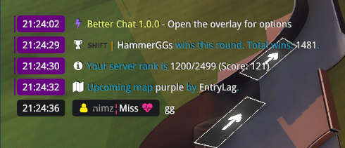 Support for a new Openplanet plugin "Better Chat" · Issue #1109 · PyPlanet/PyPlanet · GitHub