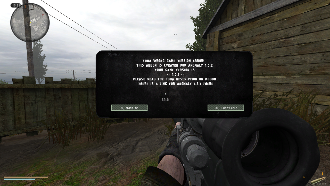 FDDA detects wrong version · Issue #51 · themrdemonized/STALKER-Anomaly-modded-exes · GitHub