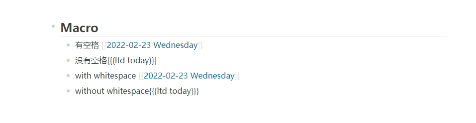 关于Macro 的两个小问题 · Issue #4355 · logseq/logseq · GitHub