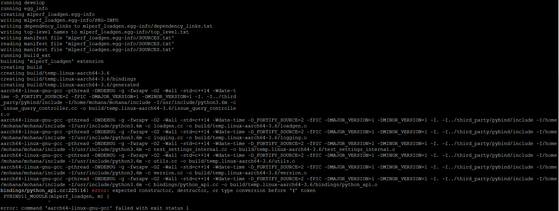 Facing issues with Pybind11 while setting MLperf inference on Jetson Xavier · Issue #1029 ...