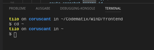Lines in integrated terminal are being cut off at the top · Issue ...