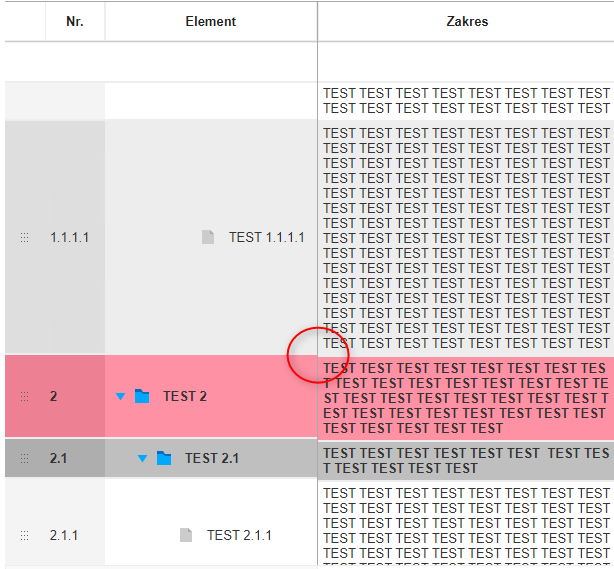Not the same height of cell in frozen column compared to no frozen column · Issue #1927 · nhn ...