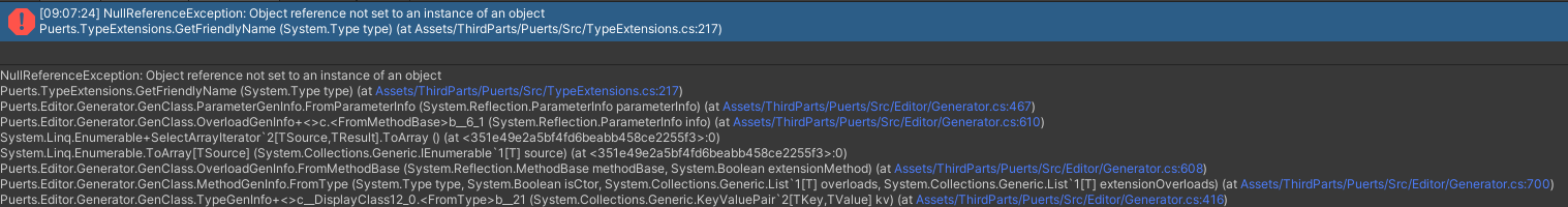 [Unity]在导出UniTask插件的Code时提示Type.FullName为空 · Issue #573 · Tencent/puerts · GitHub