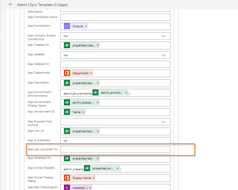 [CoE Starter Kit - BUG] Question: How is Last App Launched Time populated? · Issue #843 ...