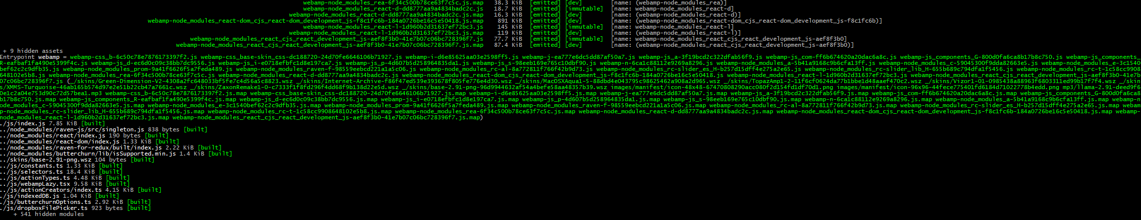 Feedback On The Webpack 5 Stats Output · Issue 10534 · Webpackwebpack · Github