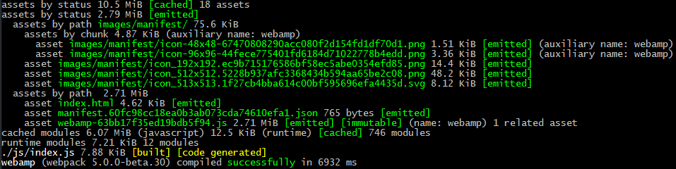 Feedback On The Webpack 5 Stats Output · Issue 10534 · Webpackwebpack · Github