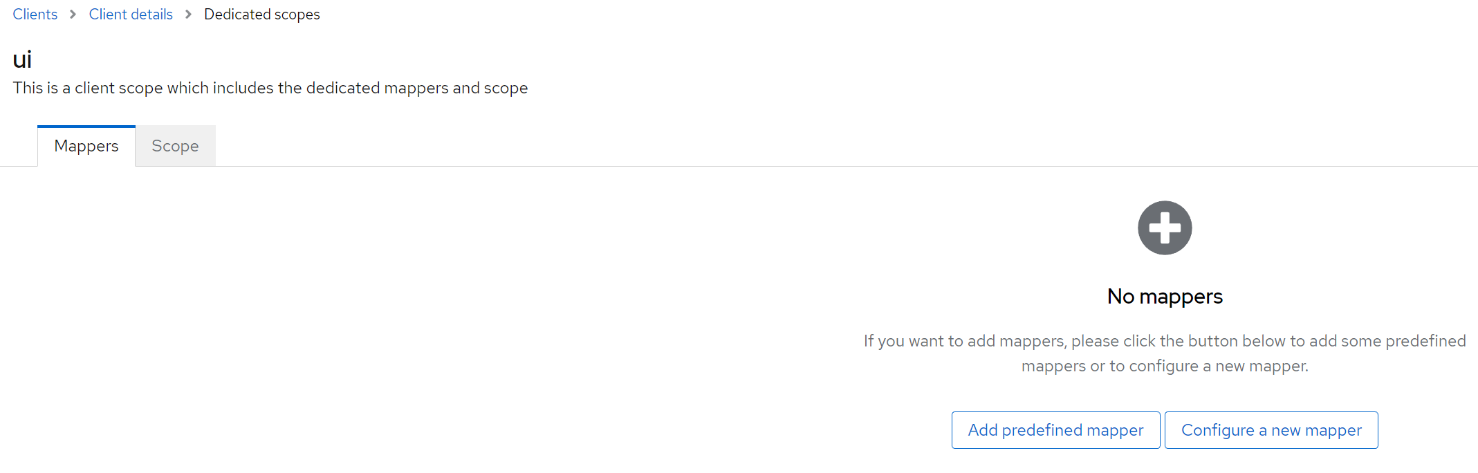 Client specific Mapper configuration missing · Issue #18297 · keycloak/keycloak · GitHub
