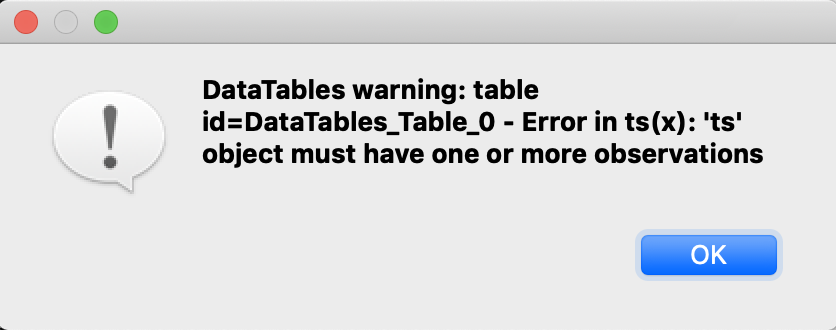 filter = 'top' with renderDT() doesn't work with an empty data frame · Issue #639 · rstudio/DT ...