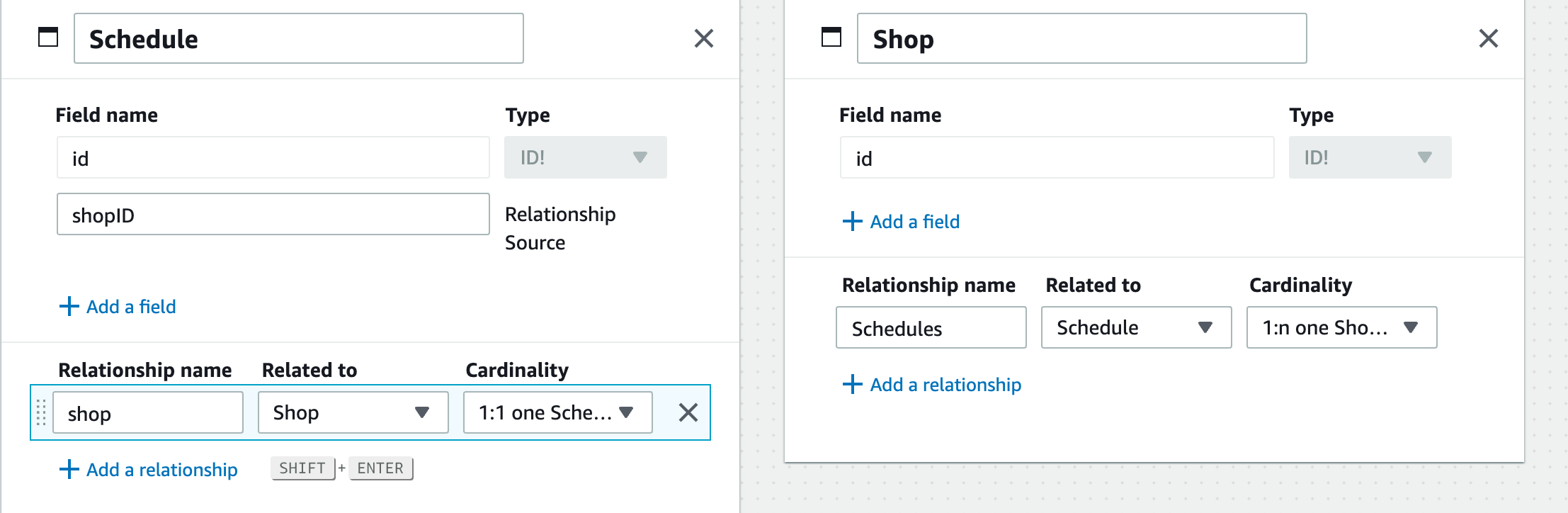 Connection Missing Relationship Source · Issue 123 · Aws Amplify