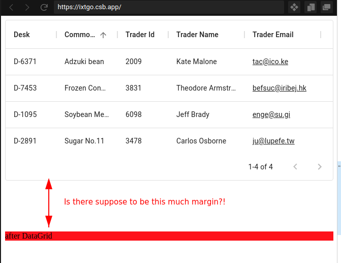 [DataGrid] autoHeight has zero height · Issue #604 · mui/mui-x · GitHub