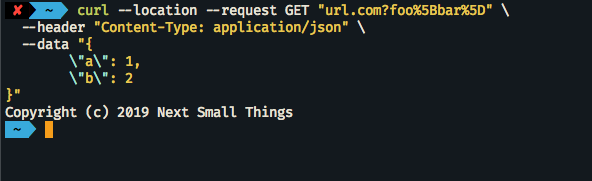 cURL Request Provided By Published Docs Not Functional With No ...