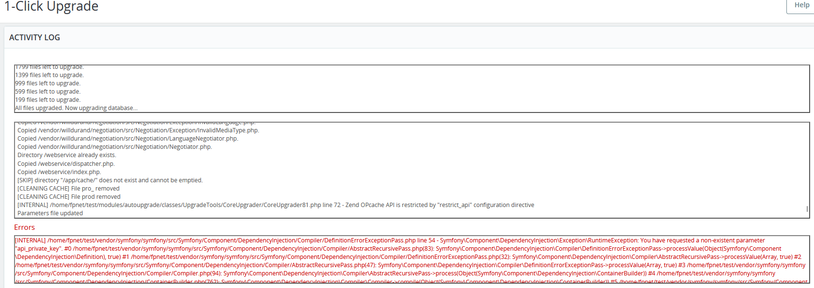non-existent parameter "api_private_key" Error upgrading from 8.0.4 to 8.1.0 with autoupgrade on ...