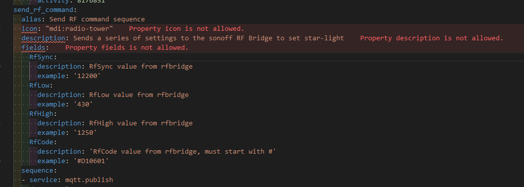 Warnings in scripts for description, icon and fields · Issue #102 ...