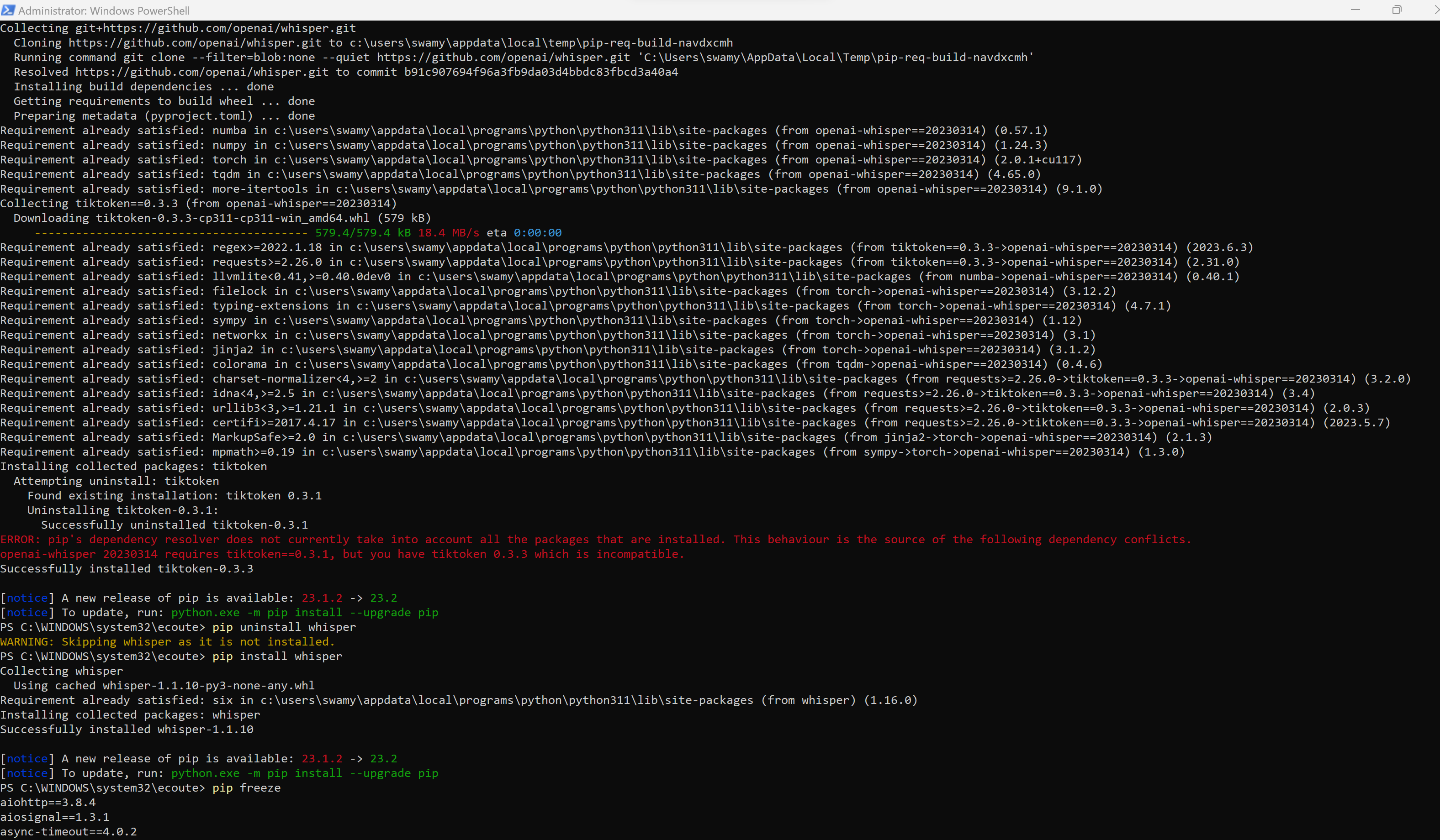Unable to run main.py · Issue #128 · SevaSk/ecoute · GitHub