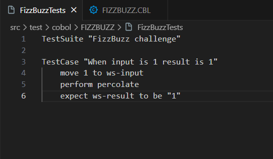getting errors when trying to run test for simple fizzbuzz function ...
