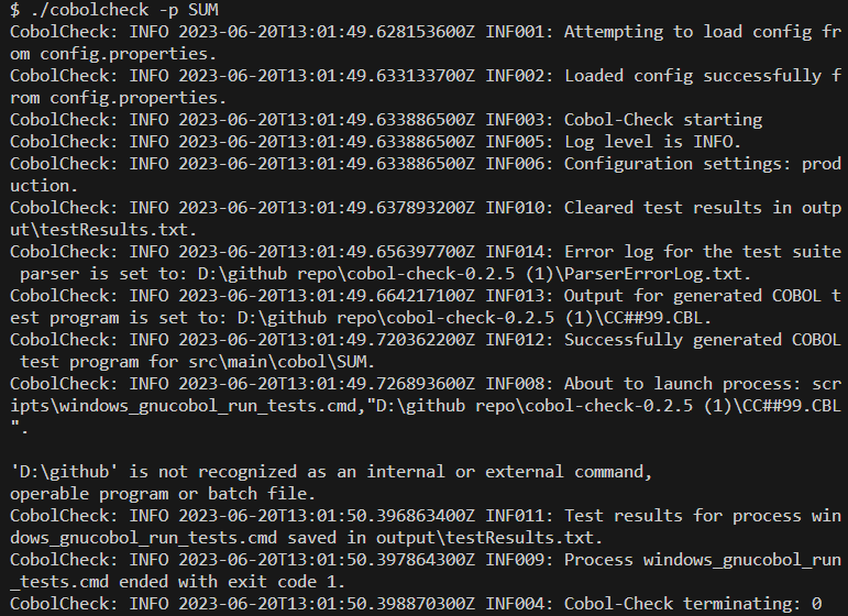 getting errors when trying to run test for simple fizzbuzz function ...