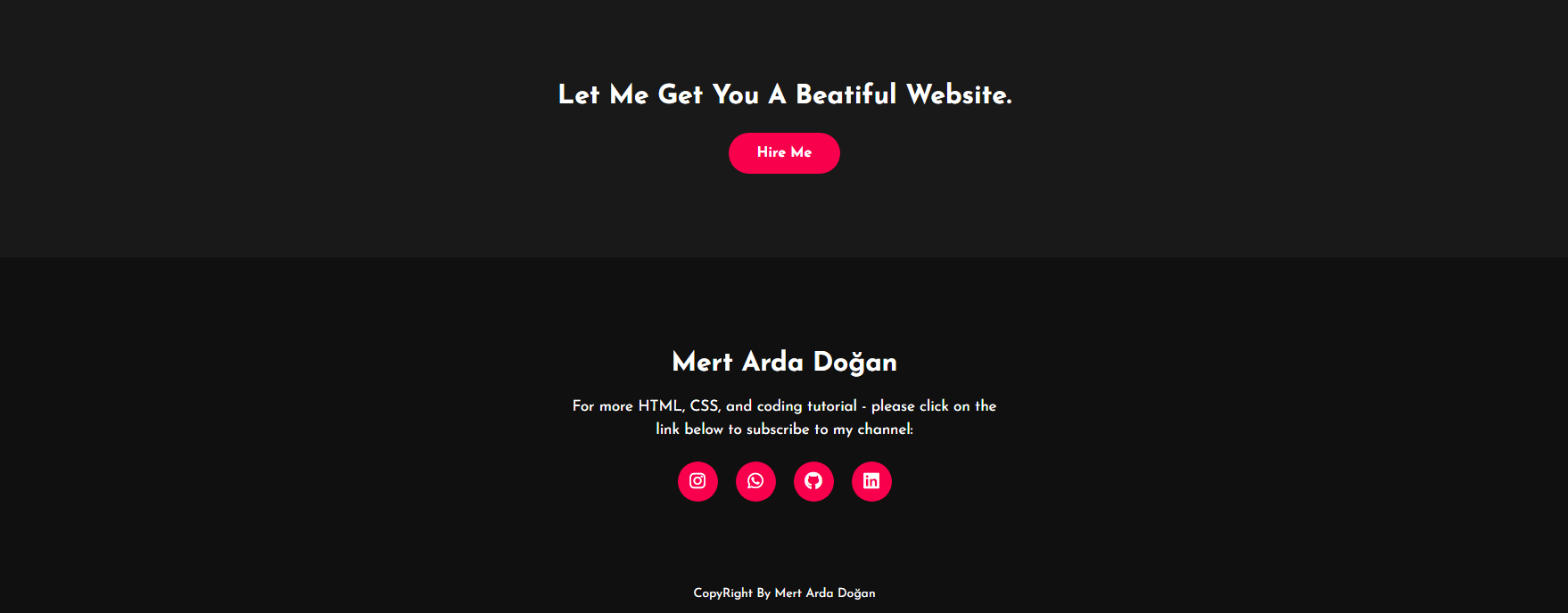 GitHub - MertArdaDogan/sample-portfolio