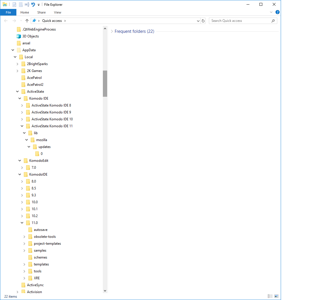 Komodo crashes 5-10 seconds after opening any file · Issue #3404 · Komodo/KomodoEdit · GitHub