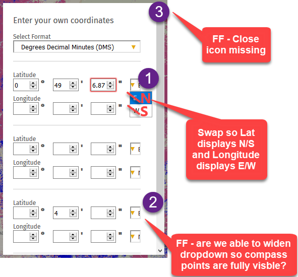 (Draw Tool): Support drawing features by entering coordinates · Issue ...