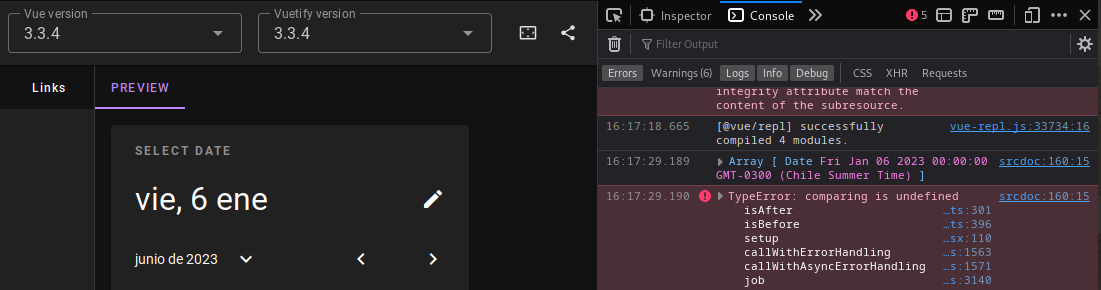Bug Report 334 Vdatepicker Failed To Parse A Date With Any Format Except Mm Dd Yyyy · Issue