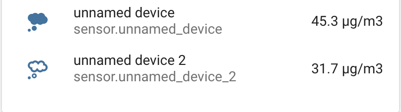 Luftdaten sensors disappear after restarting HASS · Issue #25342 · home-assistant/core · GitHub