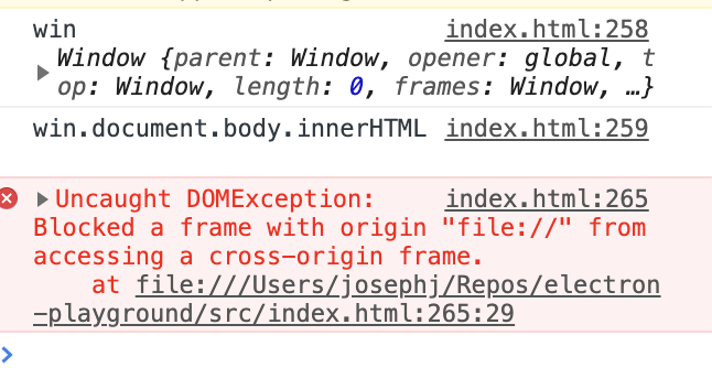 Unable to access iframe contentDocument when webSecurity disabled. · Issue #18214 · electron ...