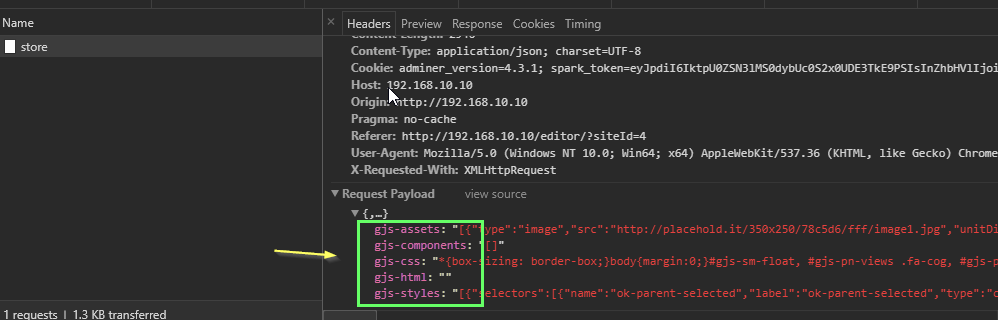 POST/GET all the three fields · Issue #368 · GrapesJS/grapesjs · GitHub