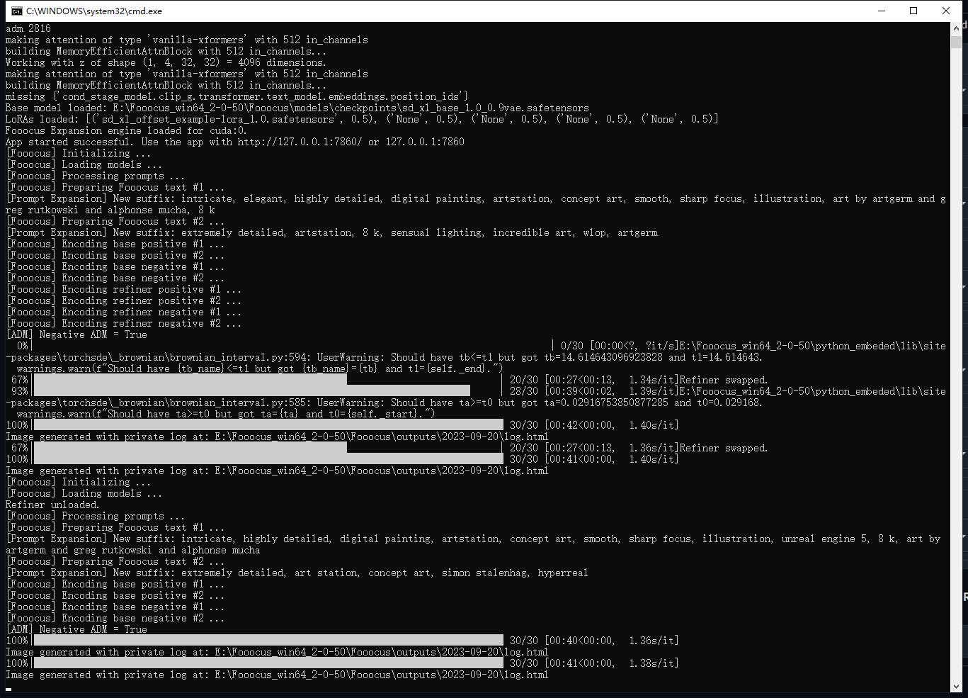 Regarding the slow drawing problem of Fooocus2.0.62. · Issue #421 · lllyasviel/Fooocus · GitHub