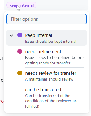 GitHub Projects: Show label color in issue list · community ...