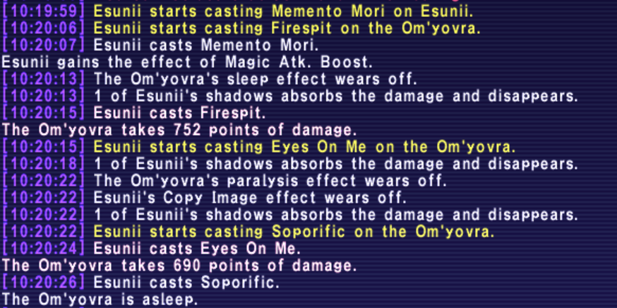 BLU Spell Enervation is not applying Magic Defense Bonus Down · Issue ...