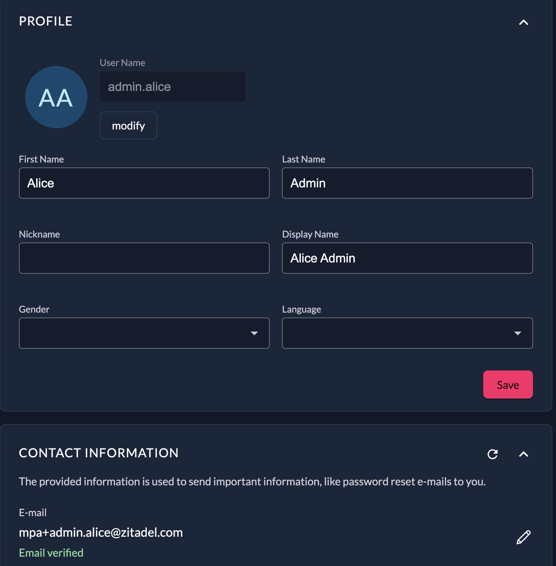 Choose which user field is shown on account picker · Issue #5669 · zitadel/zitadel · GitHub